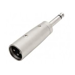 Plug Adaptador P10 Mono para Plug Canon