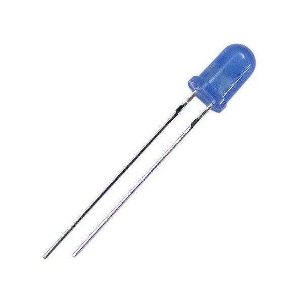 Led Difuso 5mm - Azul