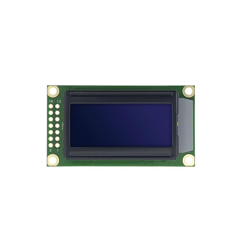 Display LCD WINSTAR WH-0802A-TMI - 8X2 com Back Azul