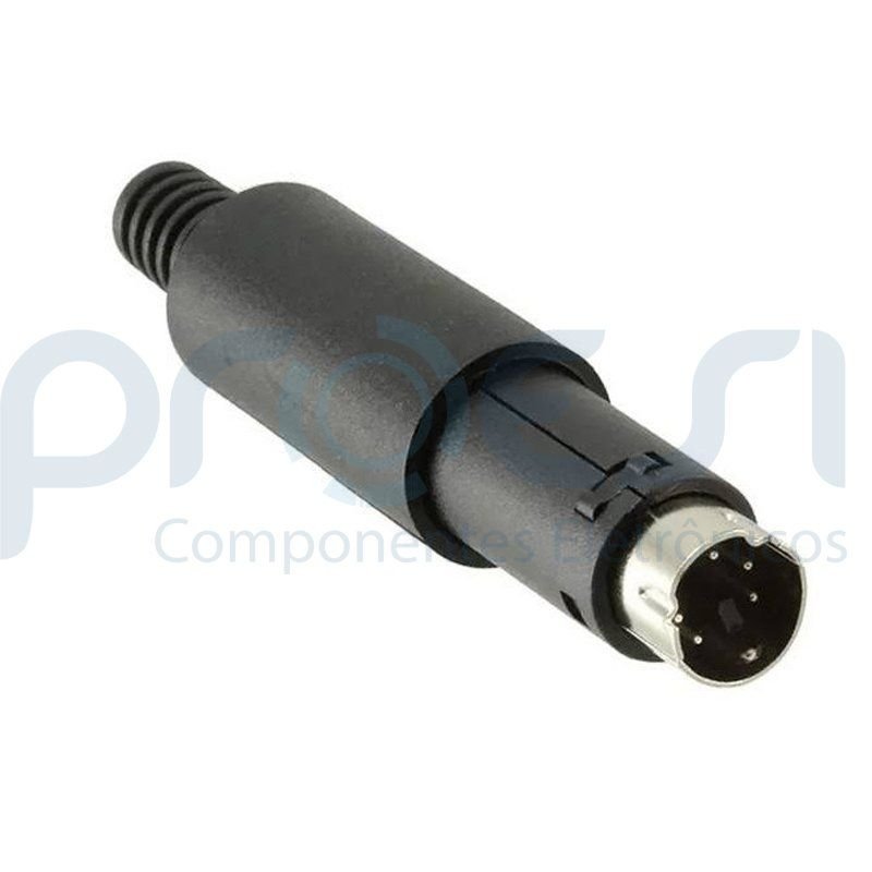 Plug Mini DIM Macho 5 Pinos