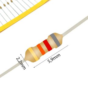 Resistor 82K Ohms com Potência 1/4W e Precisão de 5%