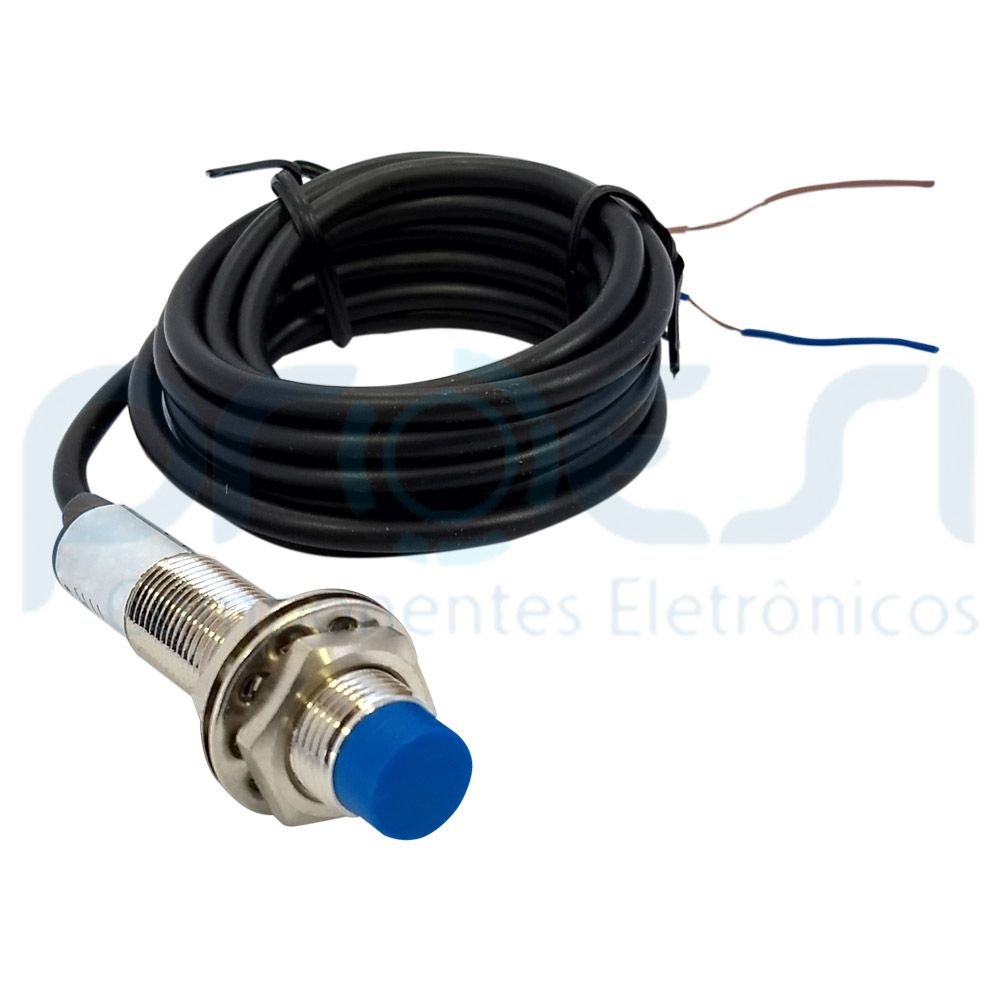 Sensor Indutivo LM12-2004A 12mm 90-250VAC | 1NA | Não Faceado