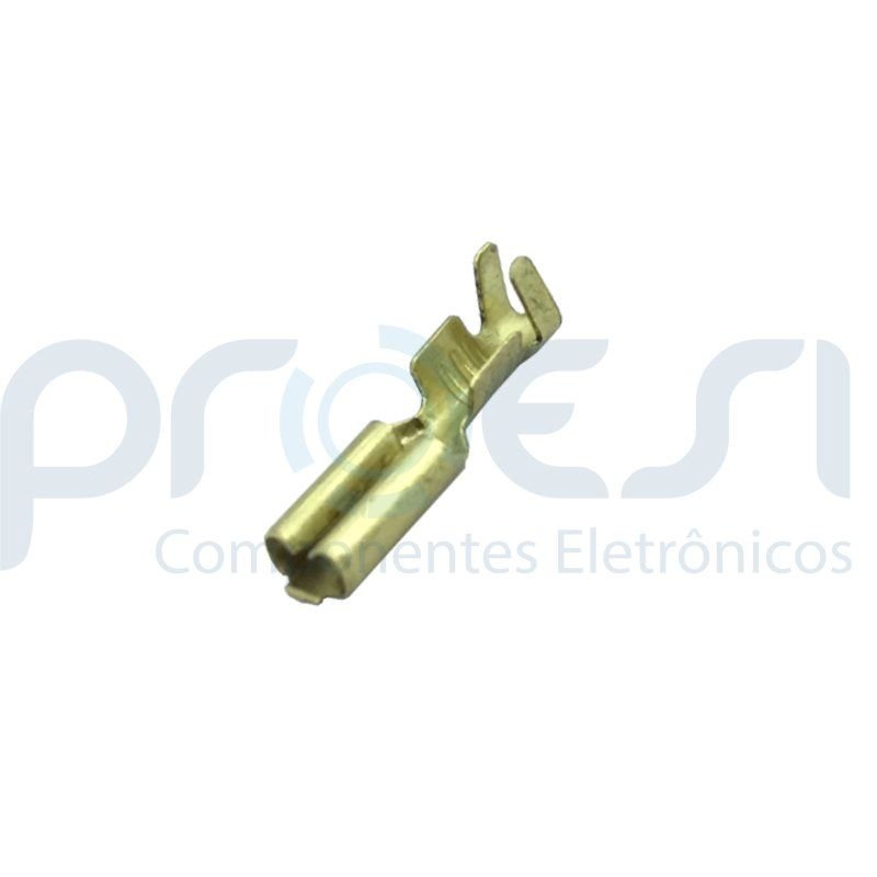 Terminal Faston mini Dourado 2,8 mm