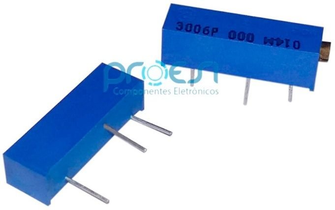Trimpot 3006-P - 101/15 Voltas - 100R