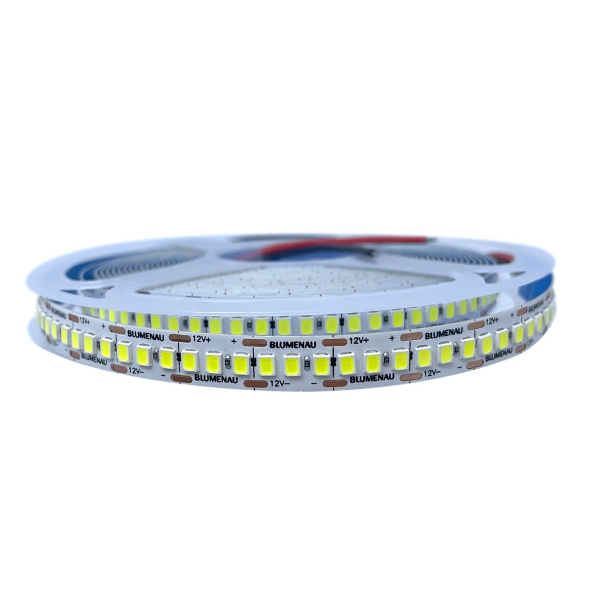 Fita de LED - 12V Branco Neutro 4100K Ultra | Sem Silicone | 240 Leds ...
