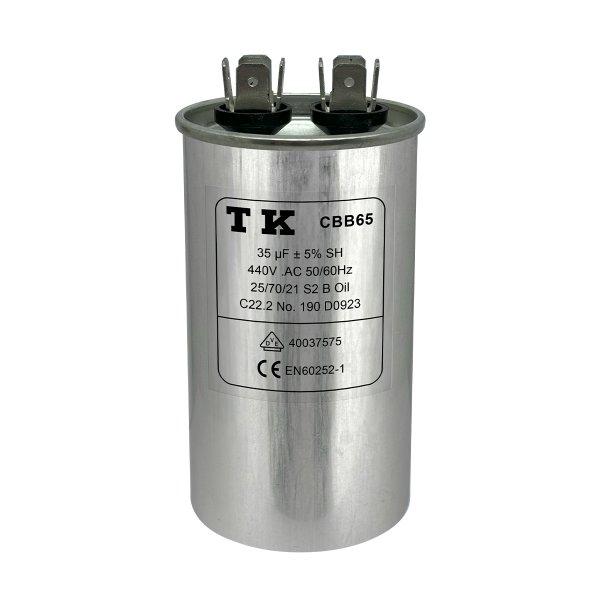 Capacitor Permanente 35 UF/440VAC