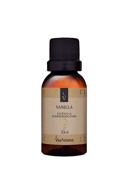 Essência Hidrossolúvel Vanilla - 30ml Via Aroma