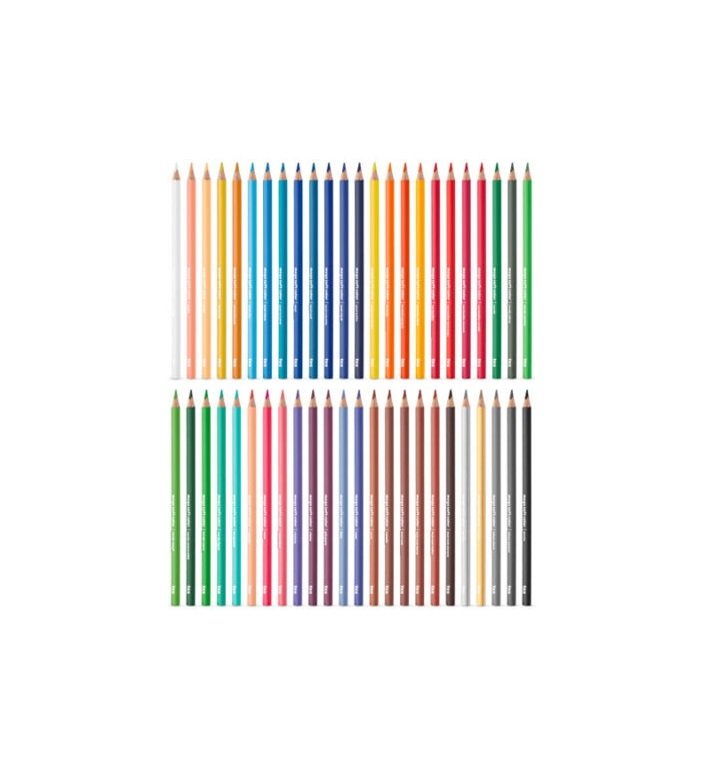 Caixa De Lapis De Cor Mega Soft Color 48 Cores Tris - Qualifor Caixa De Lapis De Cor Mega Soft Color 48 Cores Tris - Qualifor