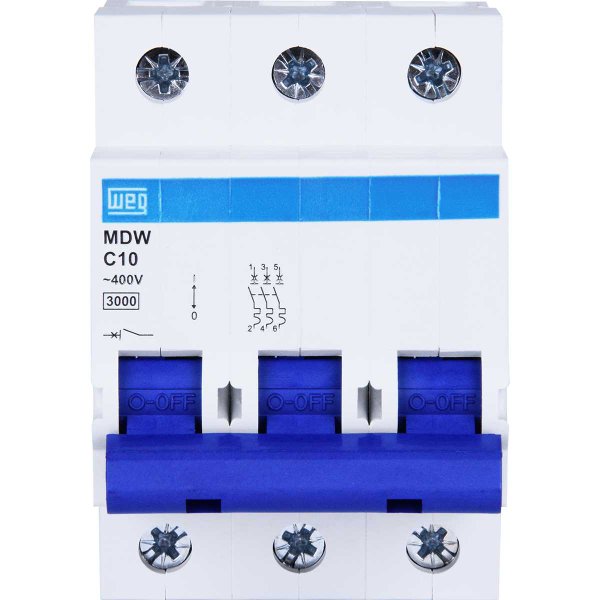 Disjuntor MDW 40A WEG Tripolar