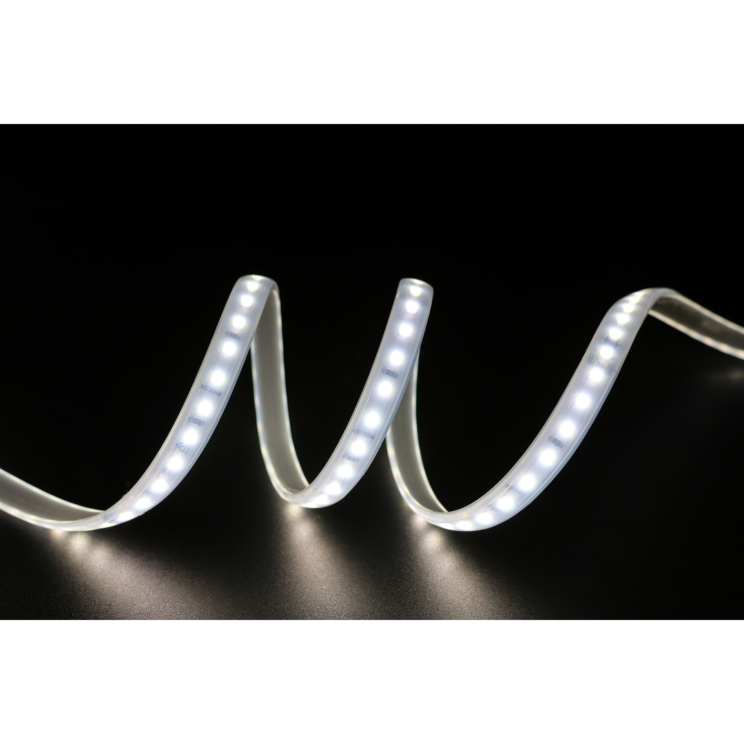 Fita LED IP65 8,5W/m 120LED/m 220V Amarelo 3000K