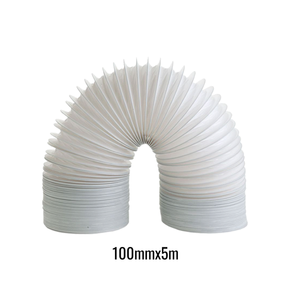 Tubo Flexivel PVC Polywest Ventokit 100mm 5 metros