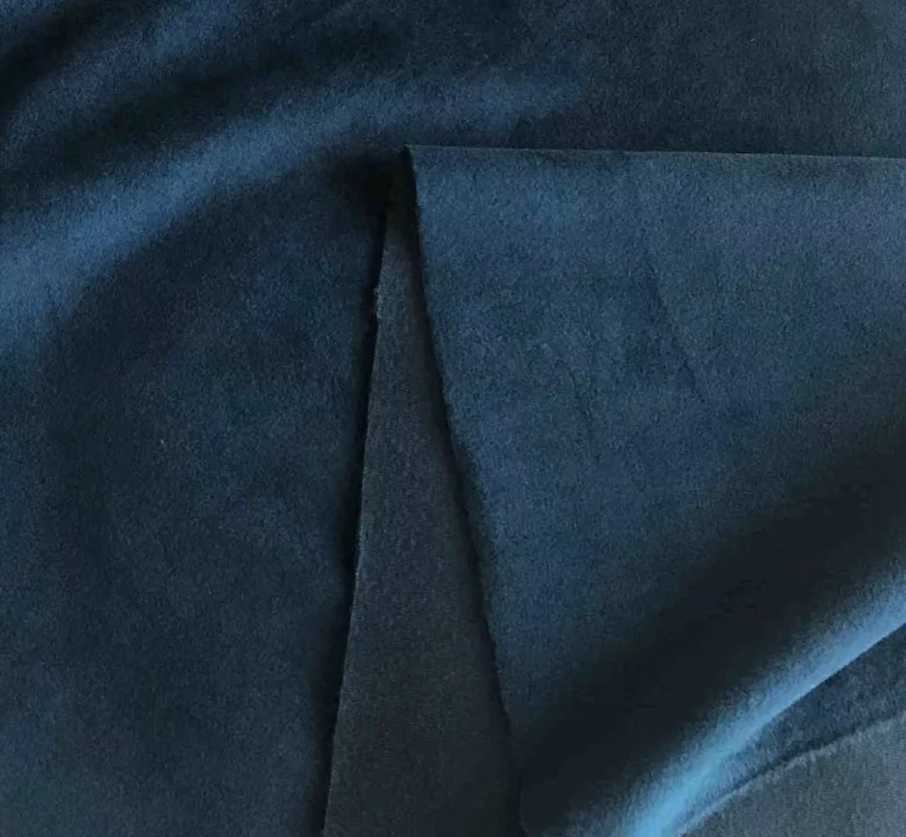 Tecido Veludo Inca Azul Marinho