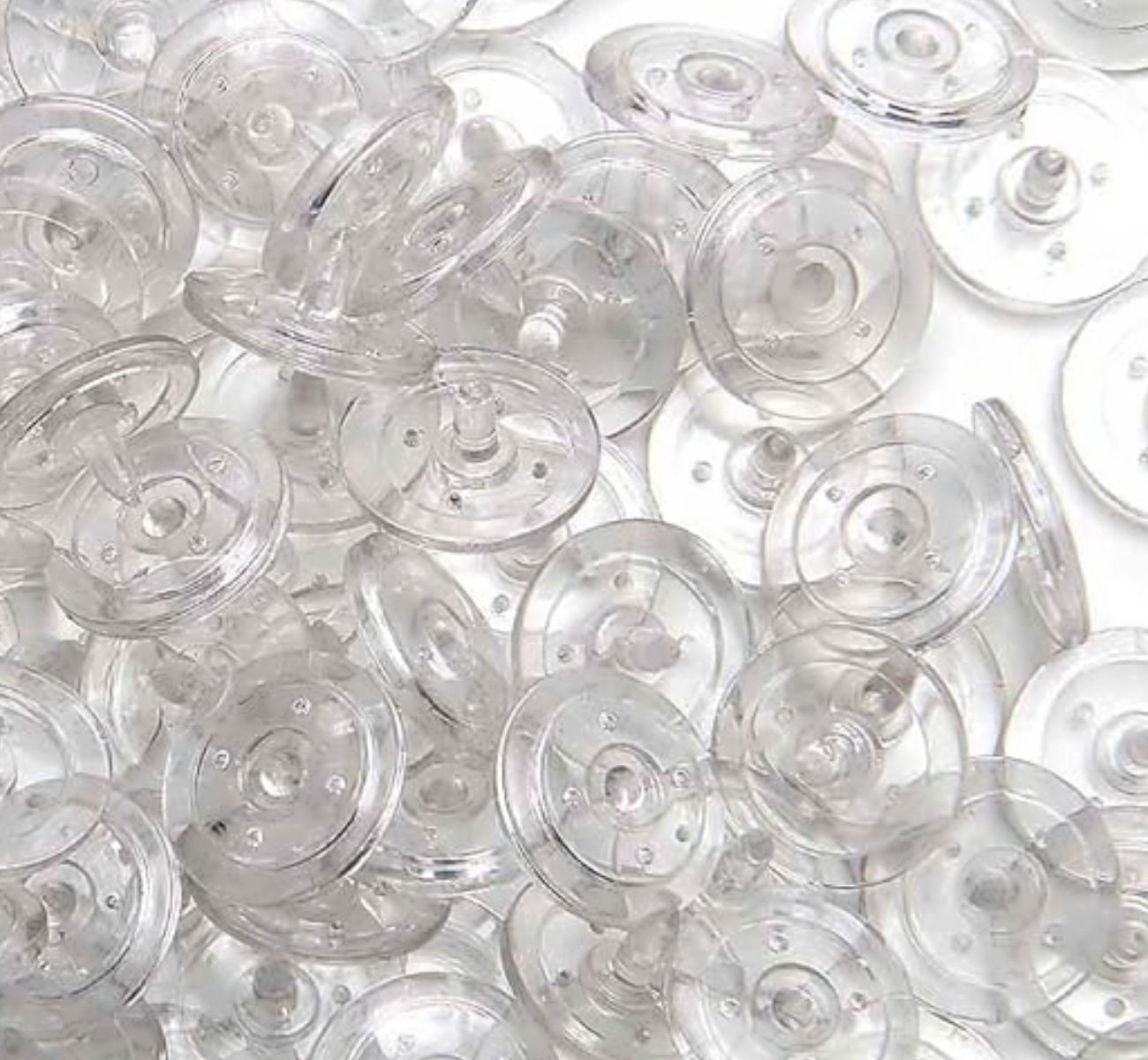 Arruela Plástica 100 Un 15mm Cristal