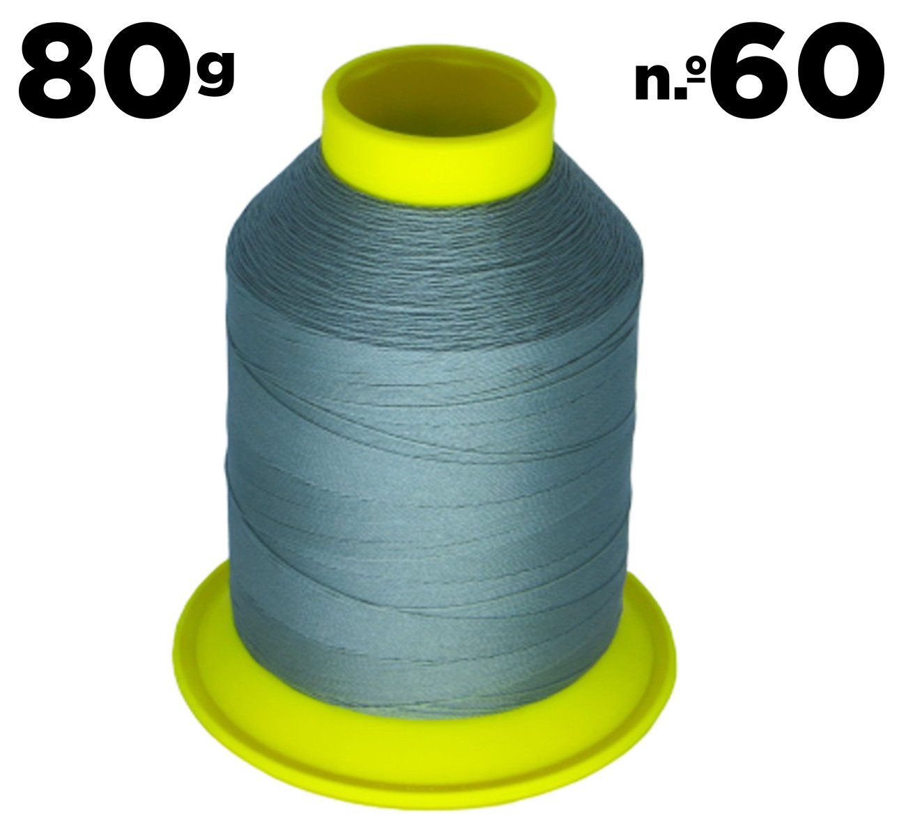 Linha Nylon 80g nº 60 Cinza