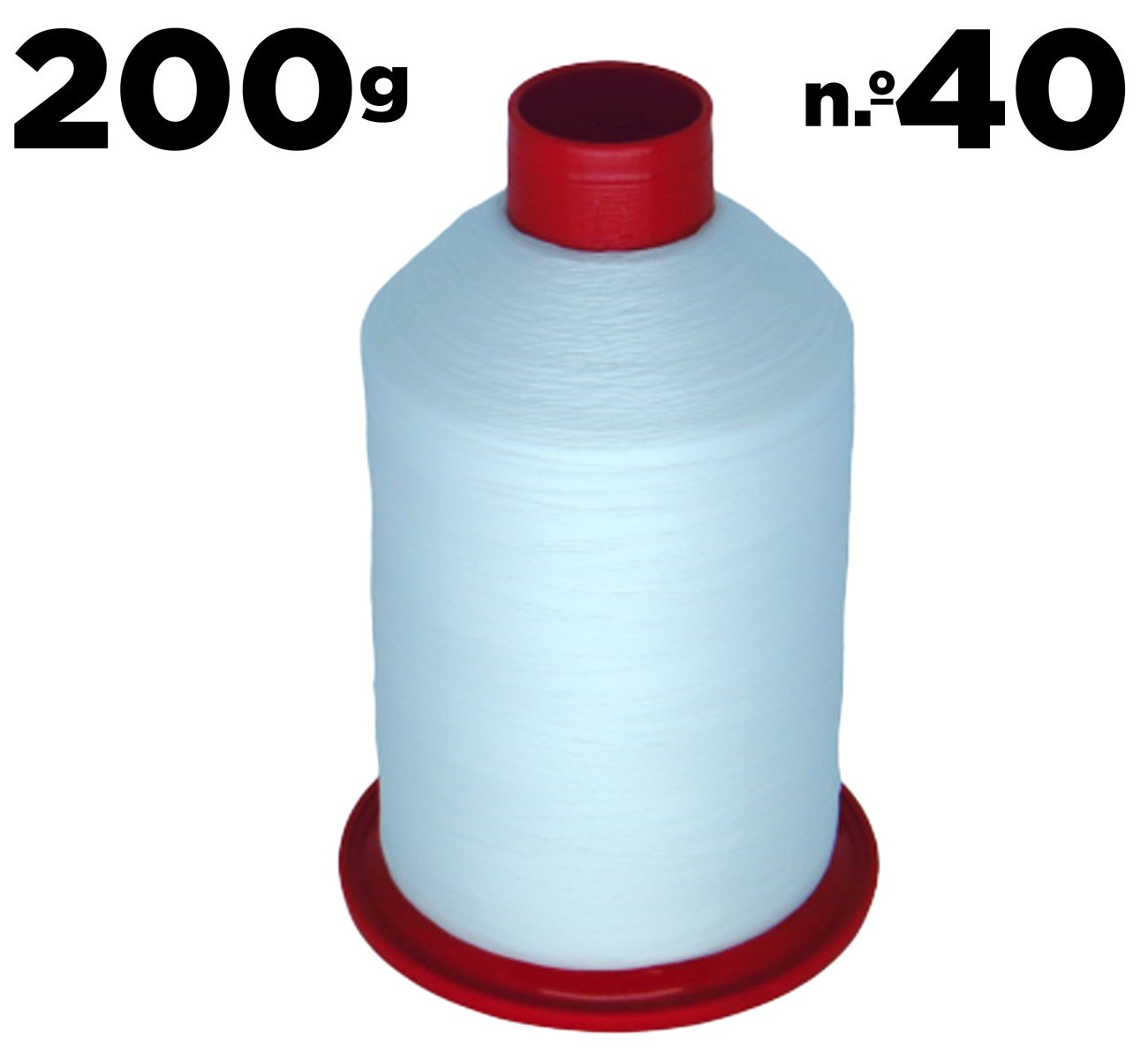 Linha Nylon 200g nº 40 Natural