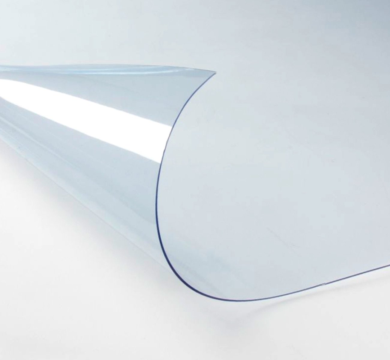 Plástico Transparente Cristal Com Papel 0.50 mm