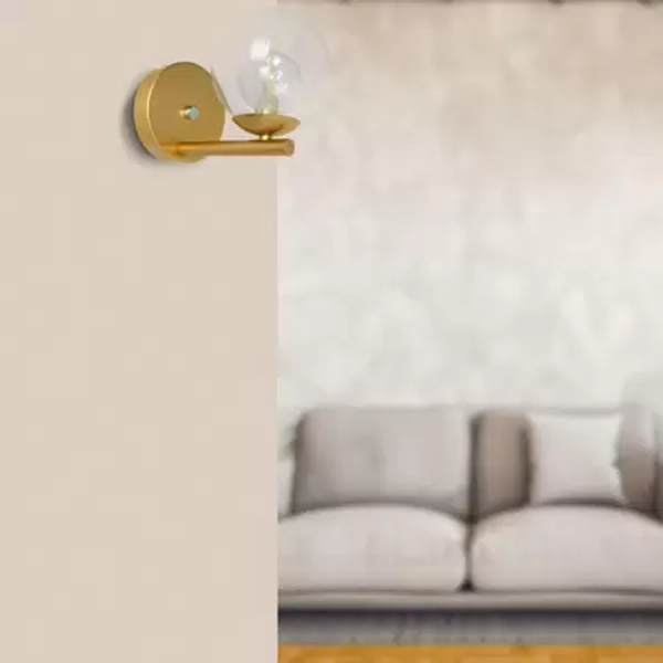 Arandela Fantasy Crystal Plus G9 Dourado - BRONZEARTE LLUM