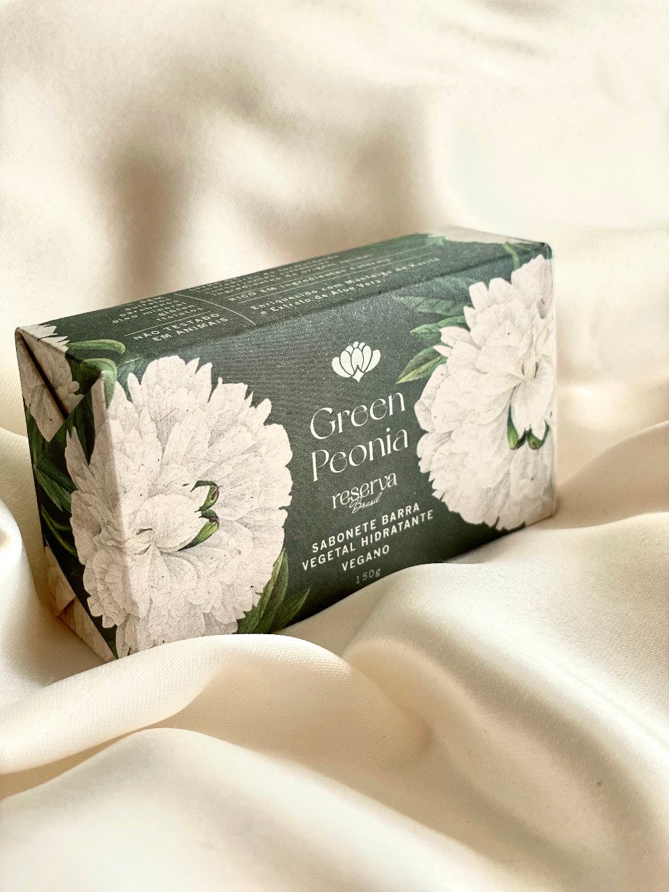 Home Spray + Sabonete Barra Green Peonia | Reserva Brasil Cosméticos
