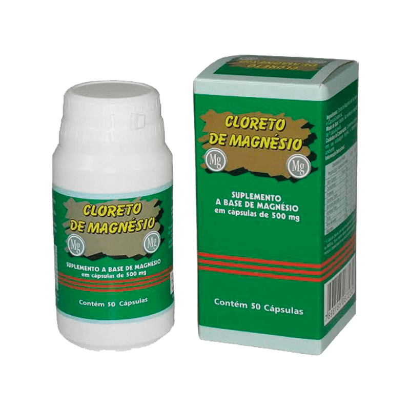 Cloreto de Magnésio 50 Cápsulas Medinal