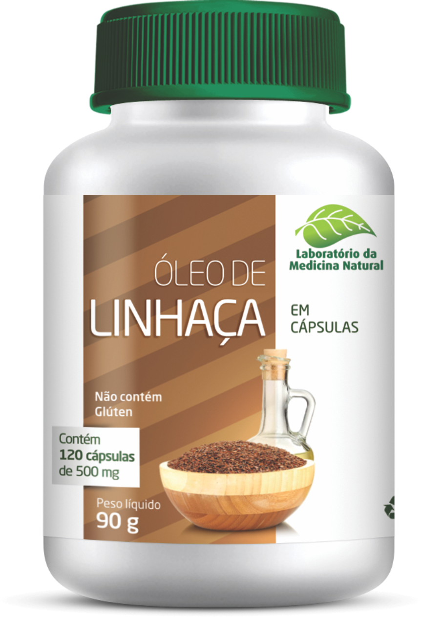 Óleo de Linhaça 120 Cápsulas Medinal