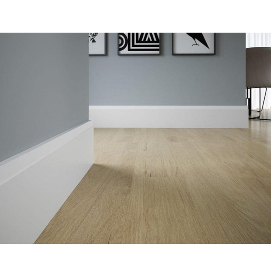 Rodape 10cm Branco Poliestireno Santa Luzia Lev102