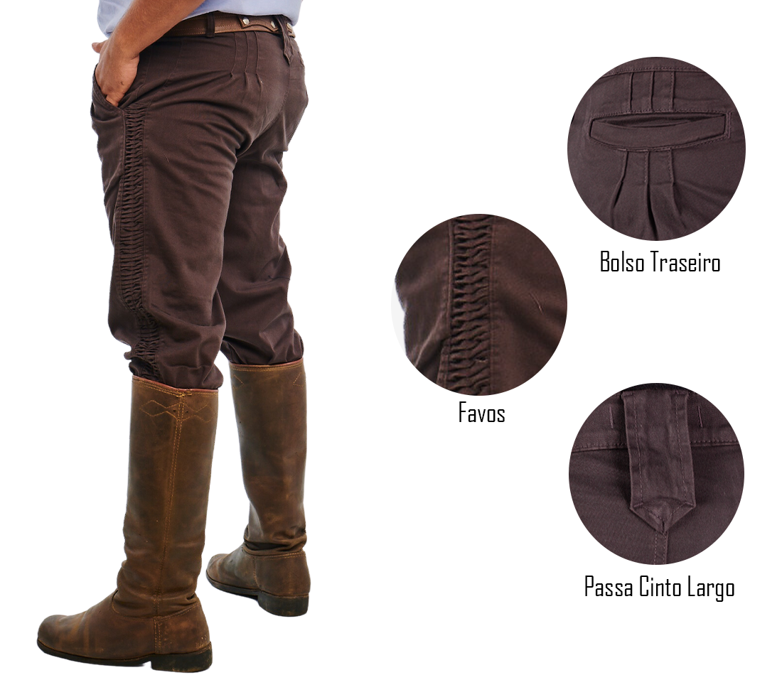 Bombacha Masculina Favo Uso Intenso Maragata