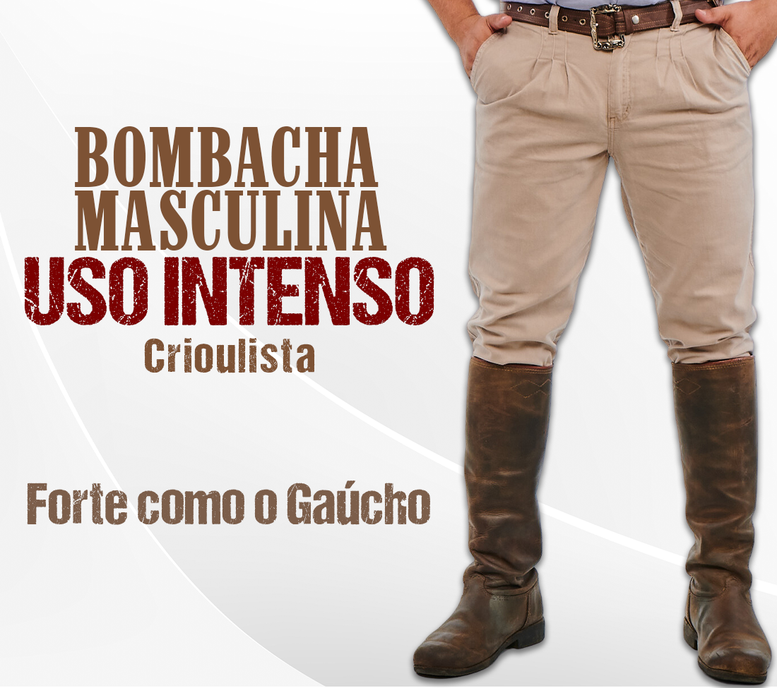 Bombacha Masculina Maragata Uso Intenso