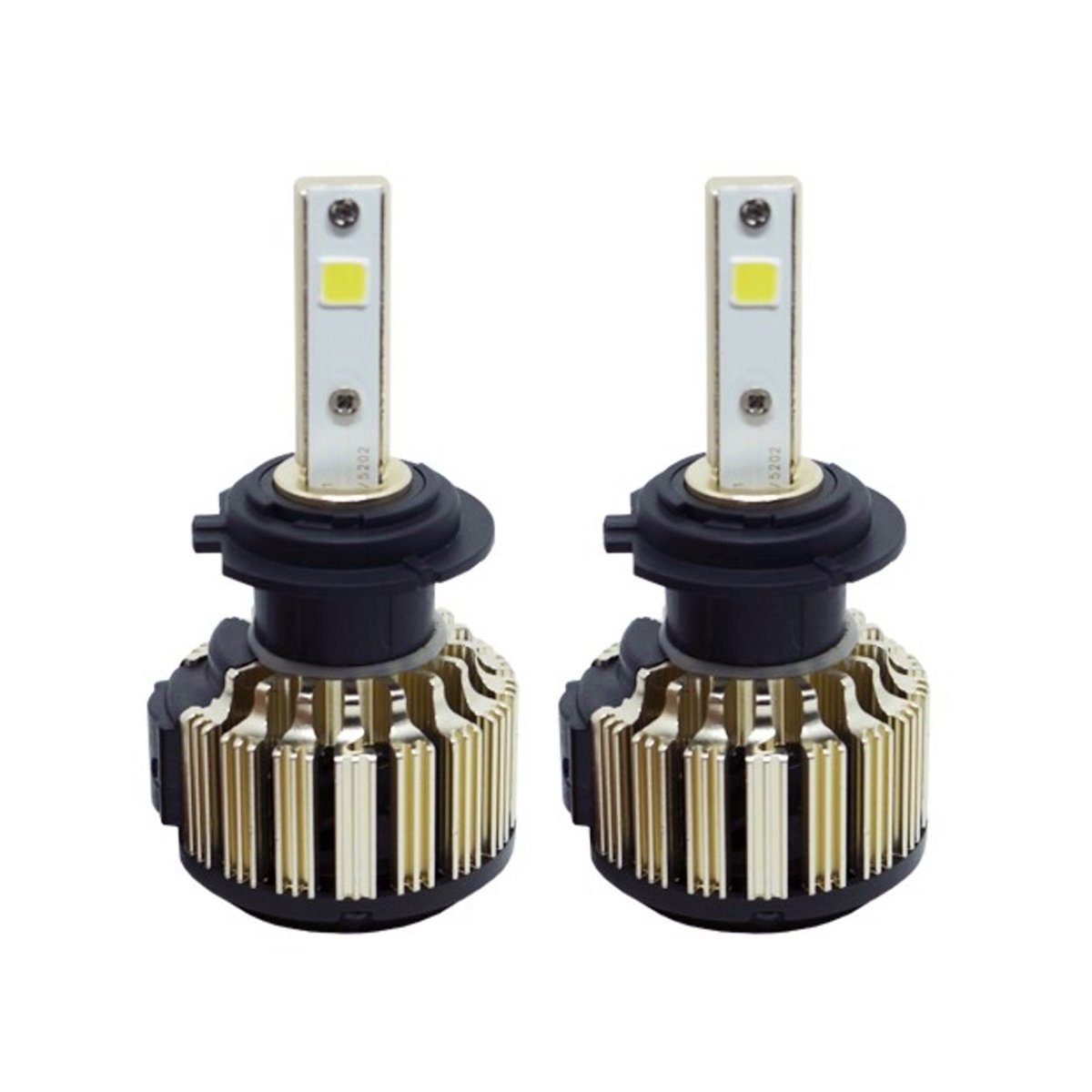 Kit Lâmpada Super Led H7 9000Lm 48W 6000K Bivolt D-Max