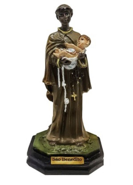 Imagem de São Benedito I Santinhos do Brasil