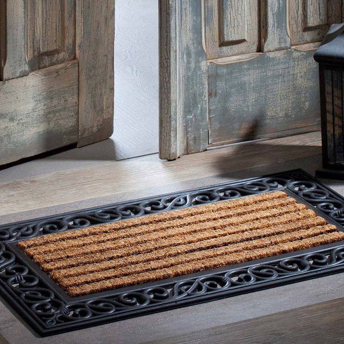 Capacho Antiderrapante Fibra De Coco Horizontal 45x75cm - Kacyumara ...