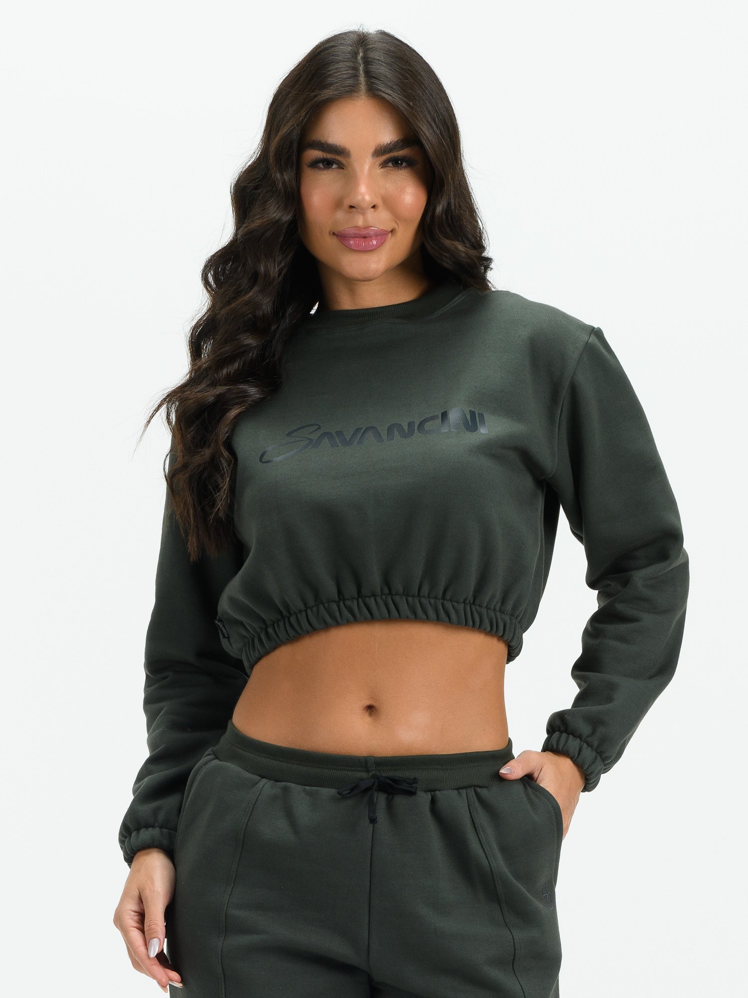 Cropped Moletom Feminino Amazônia Savancini (8611)