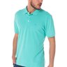 Polo Masculina em Piquet Cor Turquesa