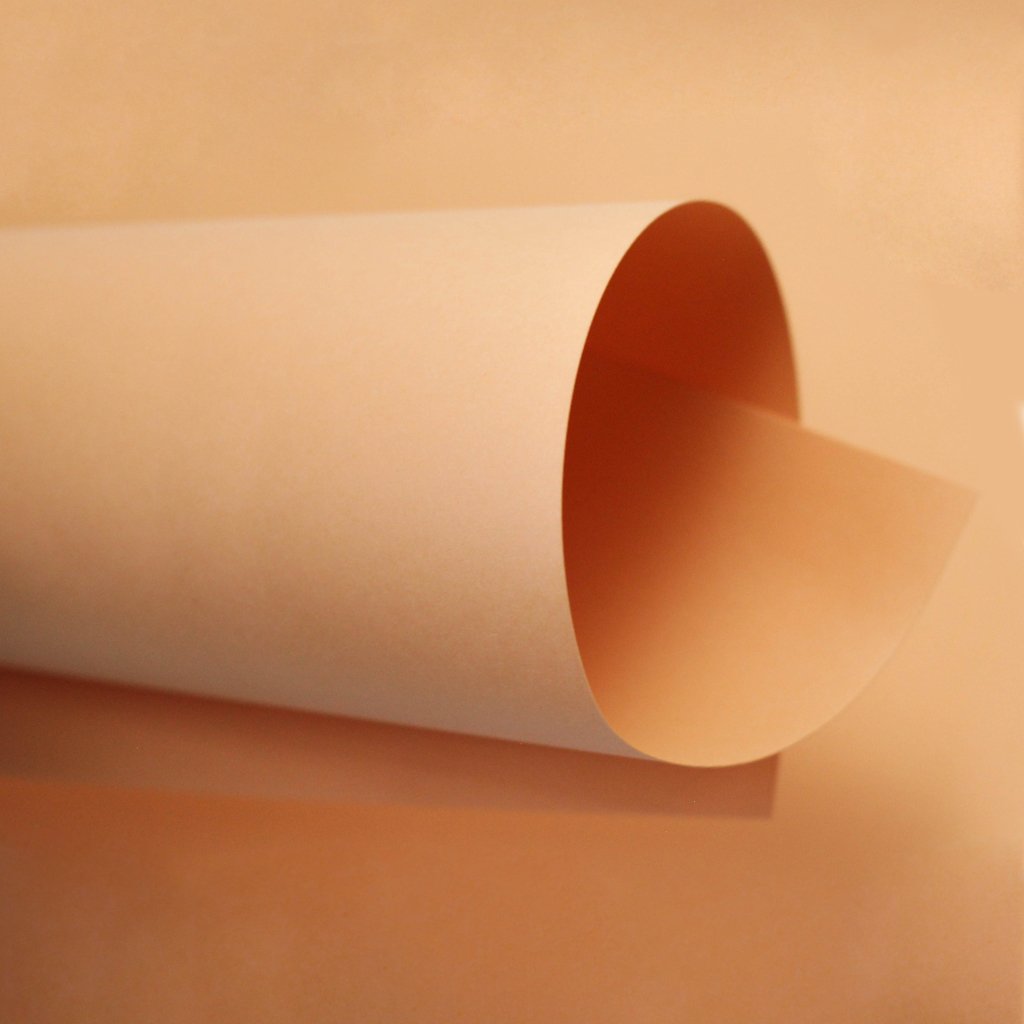 Papel Color Plus 80g - Formato A4 Laranja Claro Madrid - 50 folhas