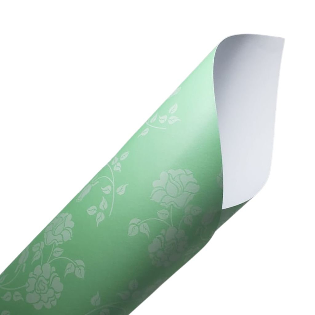 Papel Scrapbook Floral 180g - Pacote com 10 Folhas 30,5x30,5cm Verde ...