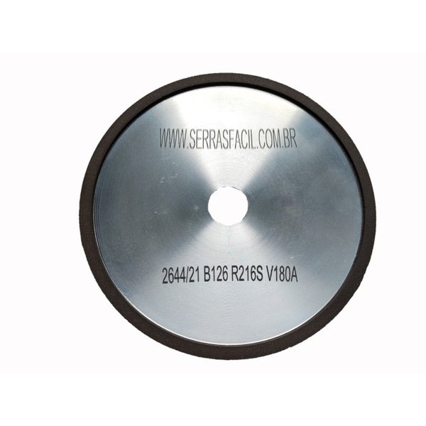 Rebolo Borazon 4A2 6mm x 2mm Prato