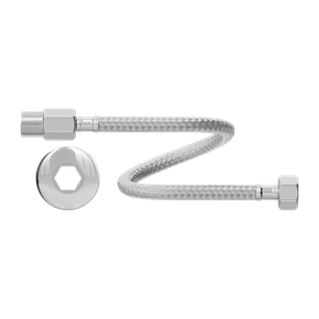 Engate Flexível de Aço 30Cm