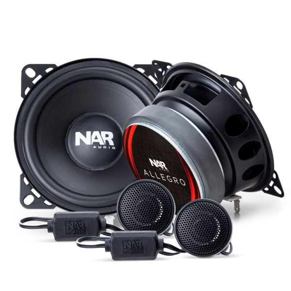 NAR ÁUDIO AF KIT 2 VIAS ALLEGRO 4" 50W 4 Ohms