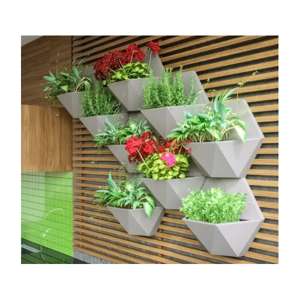 Vaso Favo de Parede Japi