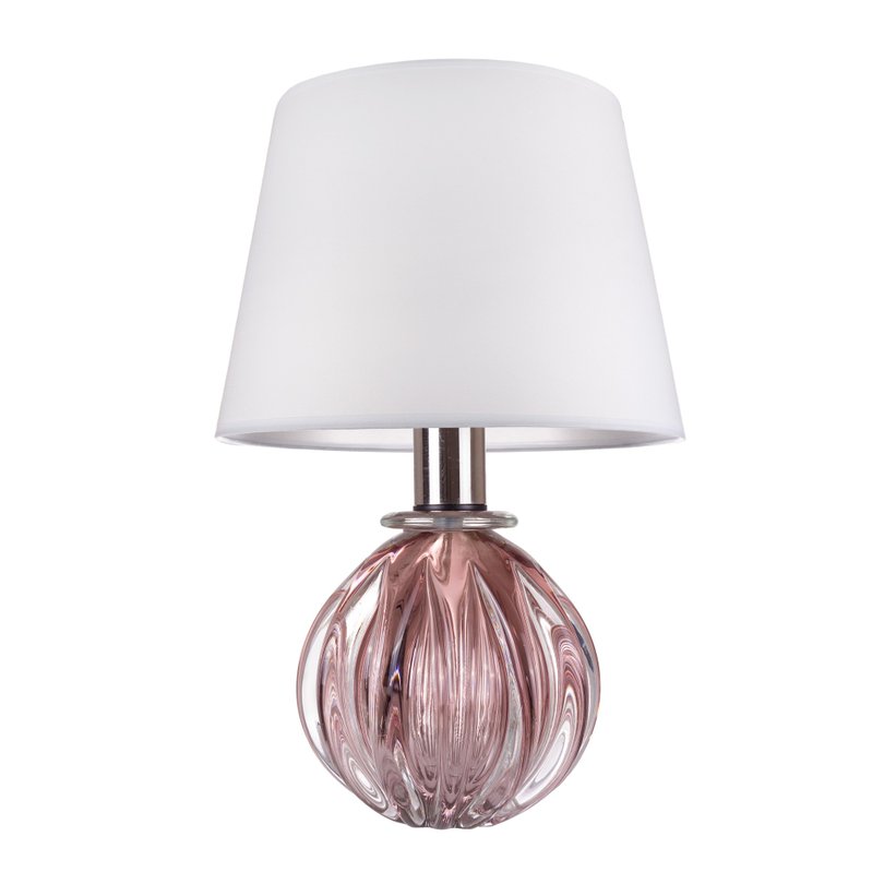 Abajur Murano Rostratto Cilindro Cristal Transparente