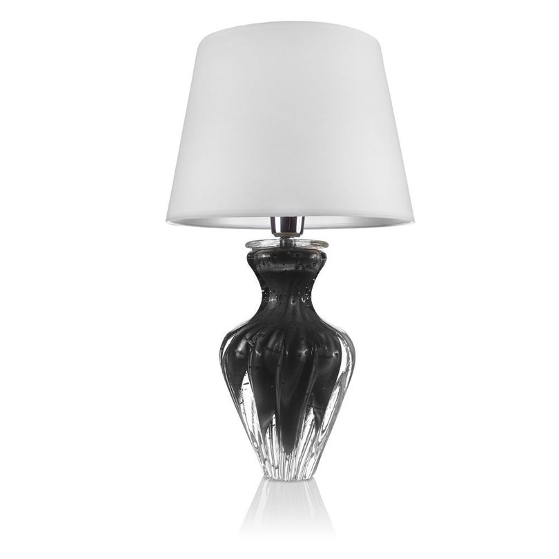 Abajur Murano Maldiva M Cristal Transparente