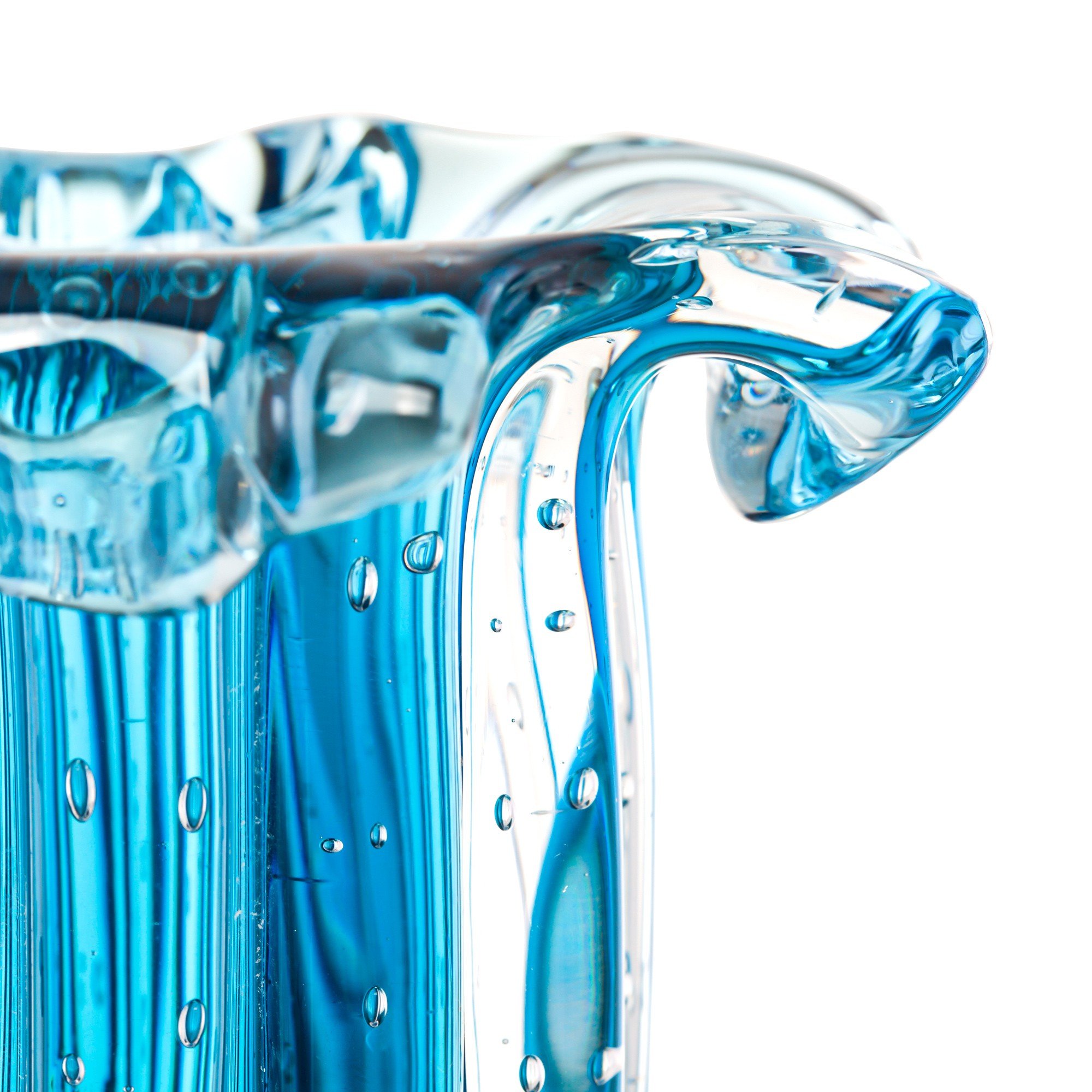 Vaso Murano Salvador P Aquamarine