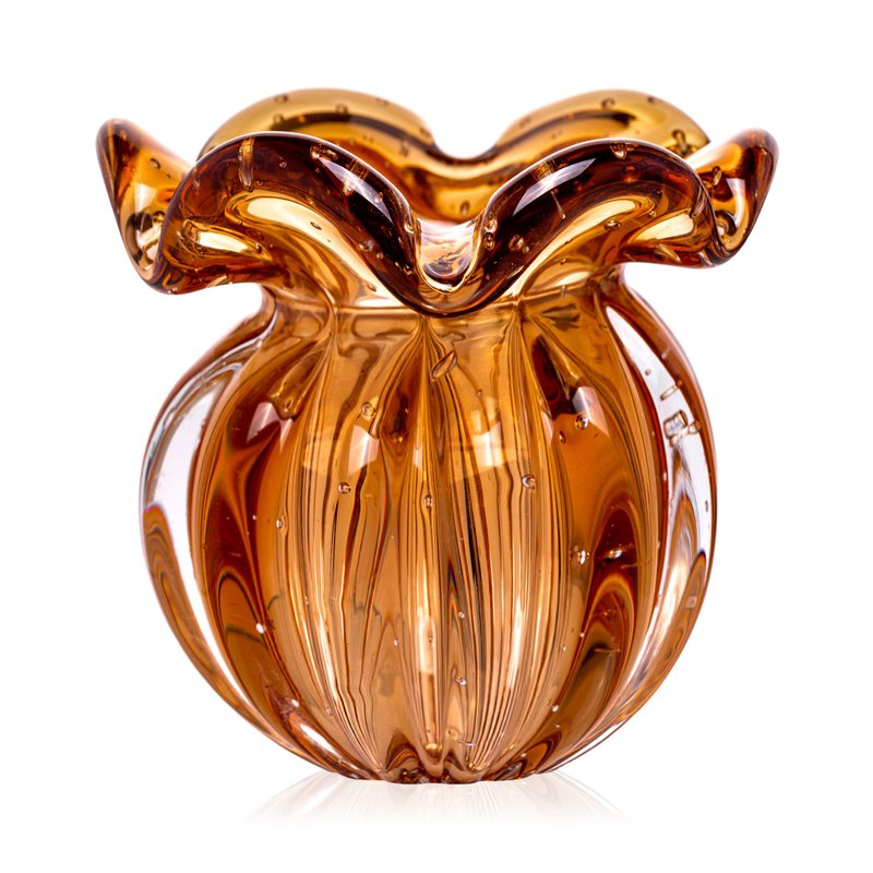 Vaso Murano Trouxinha Torcello PP Garnet