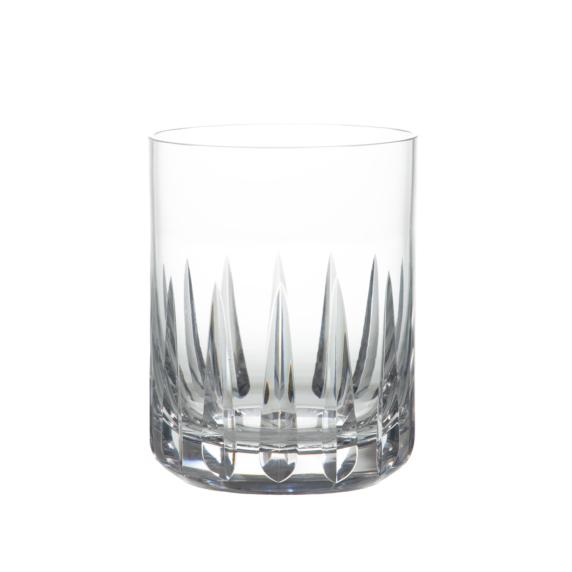 Copo de Cristal Lapidado 59 P/ Whisky On The Rocks 320ml Incolor