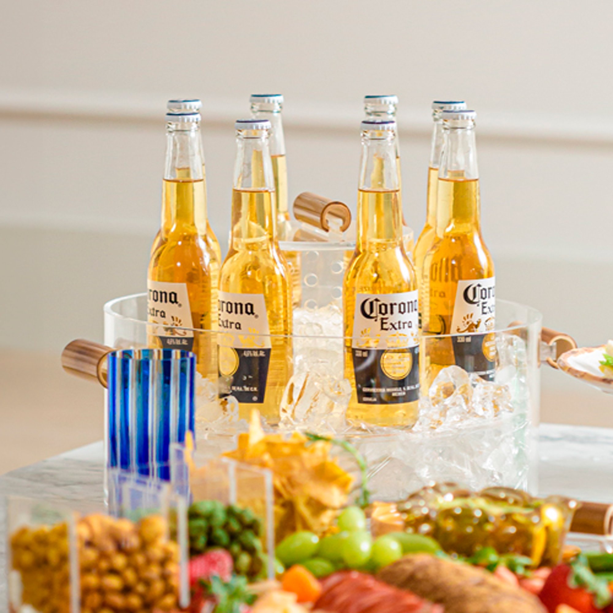 Resfriador de Bebidas Bambu Natural