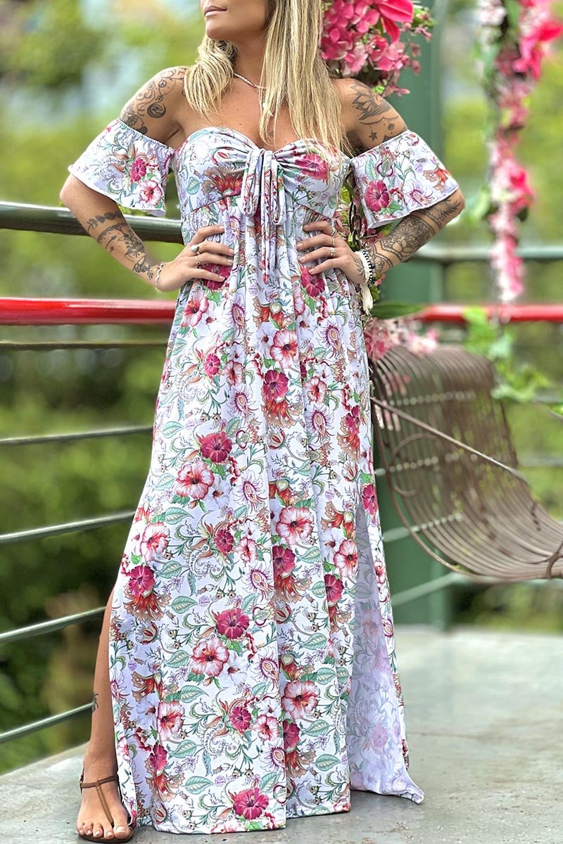 Vestido Longo Tomara que Caia Floral