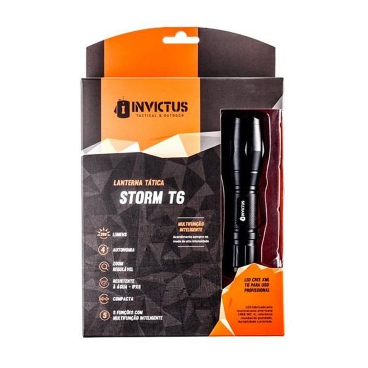 Lanterna Storm T6 Completa Invictus