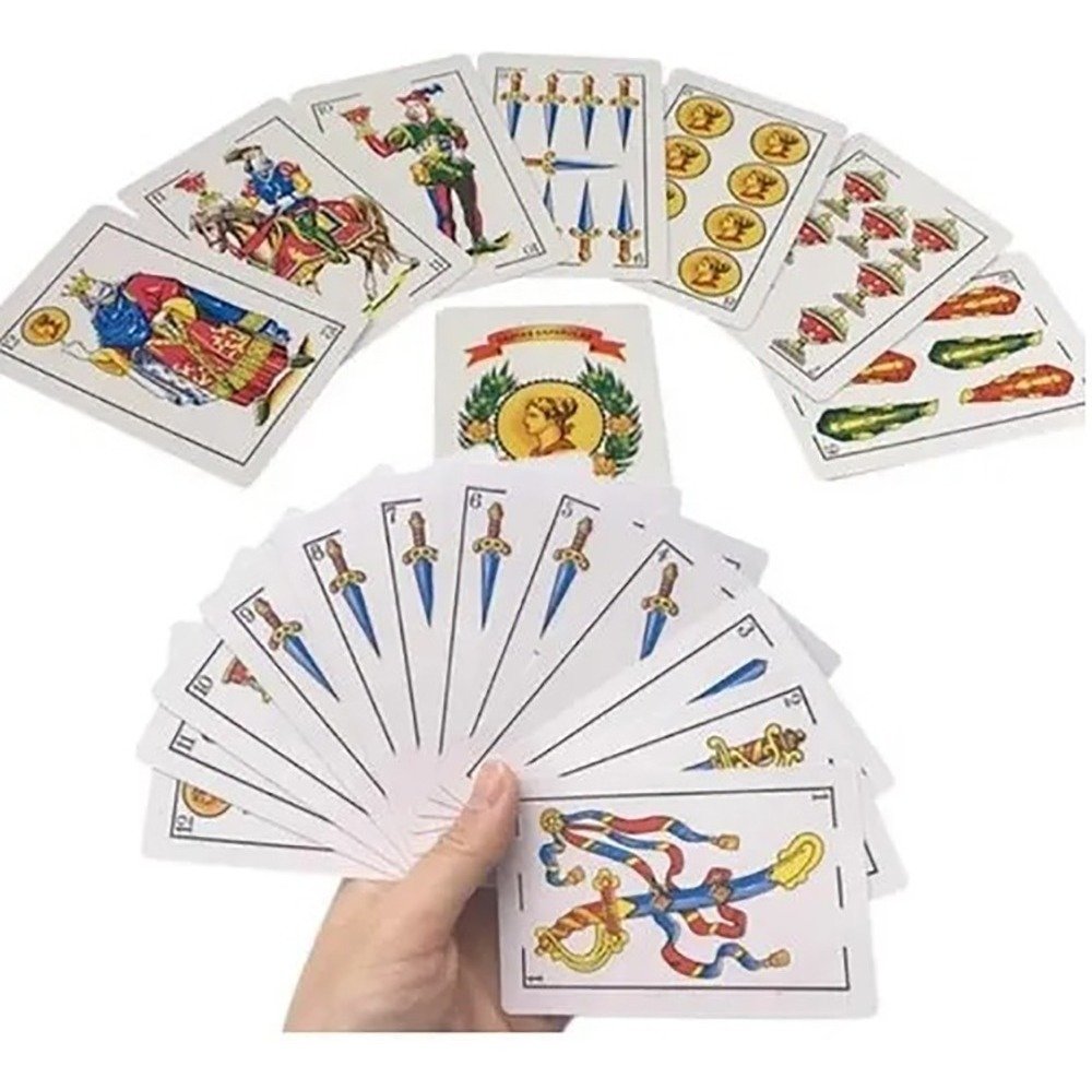 Baralho Espanhol Tradicional 40 Cartas Truco Papel