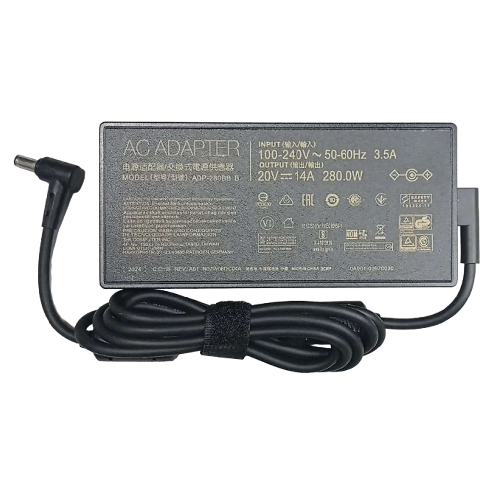 Fonte Carregador Notebook ASUS 20V 14A 6.0*3.7 280W