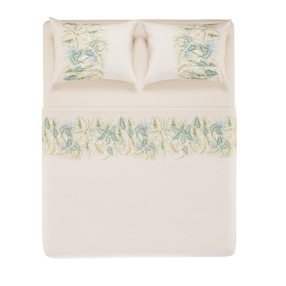 Jogo De Cama Lissa Queen 4 Pçs 150 Fios 100% Algodão Karsten