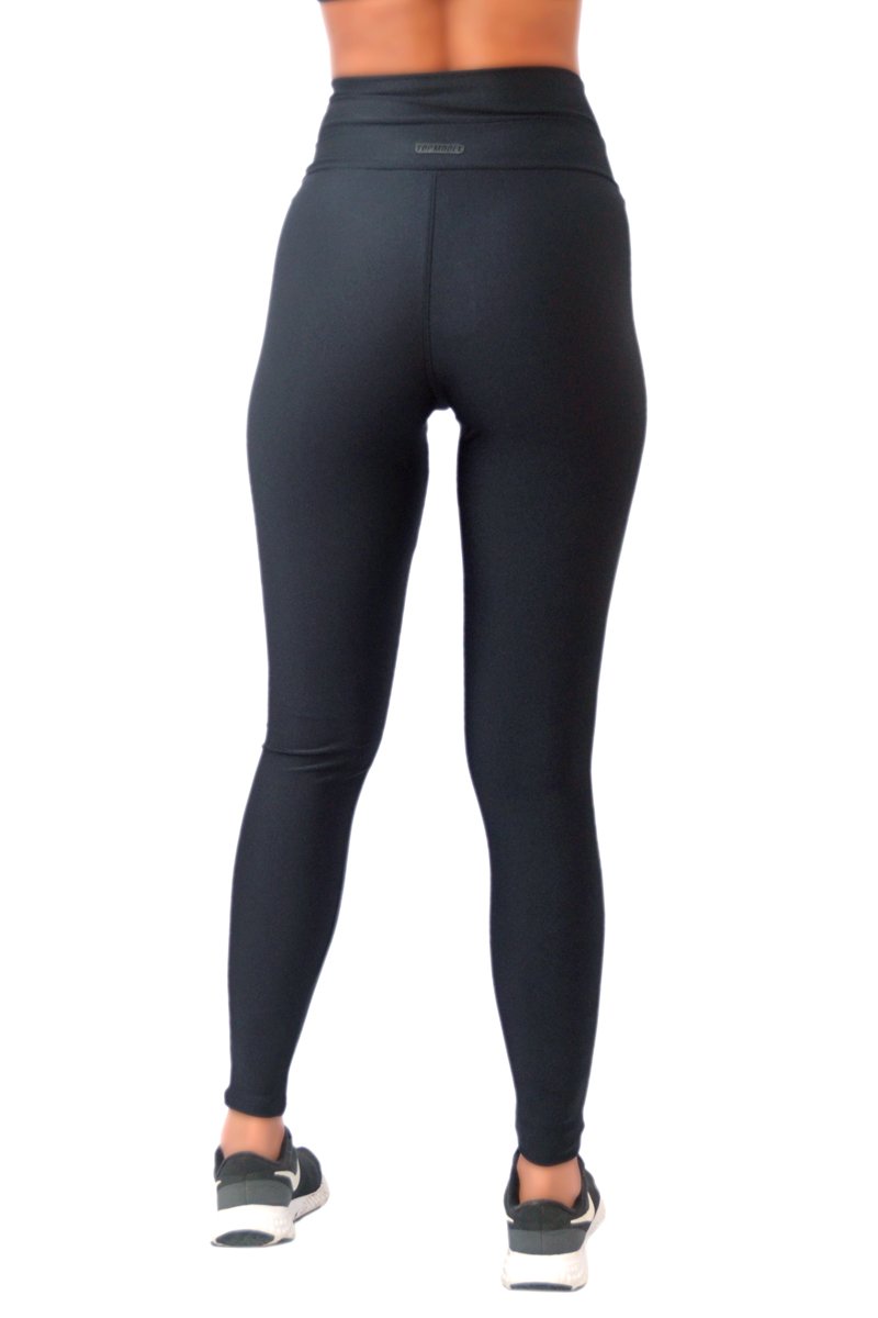 Conjunto Zen Top e Legging Preto Top Model
